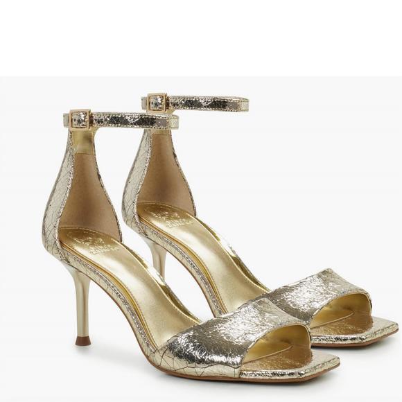 Vince Camuto | Shoes | New Vince Camuto Women Febe Heel In Gold | Poshmark
